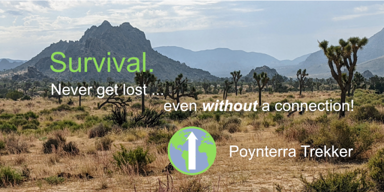 Announcing Poynterra Trekker, the essential GPS survival app ... Announcing Poynterra Trekker, the essential GPS survival app ...